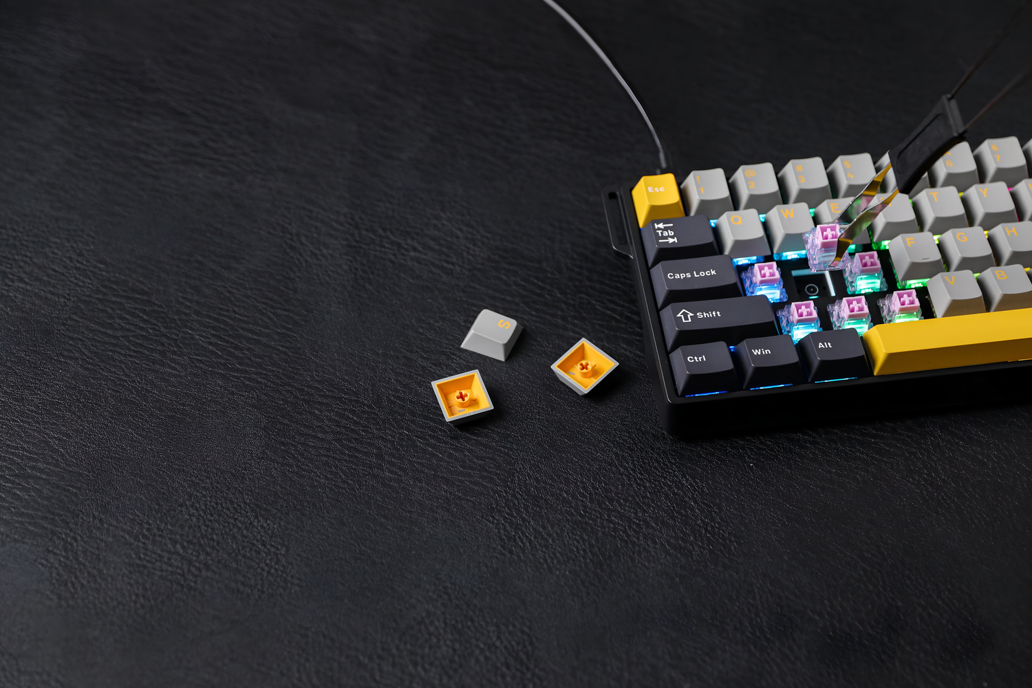 Teclado Win68 HE MAX – Aula Gaming Perú